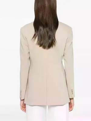 P.a.r.o.s.h Double-breasted Blazer - Brown