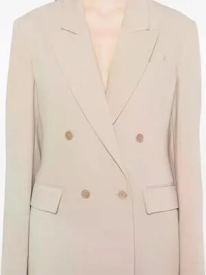 P.a.r.o.s.h Double-breasted Blazer - Brown
