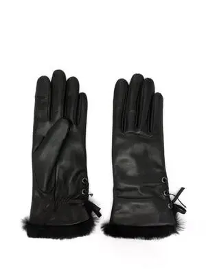 AGNELLE Aliette Gloves - Black