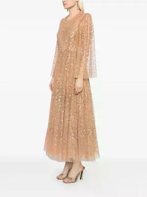 NEEDLE & THREAD Sequined Dress