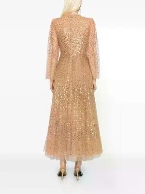 NEEDLE & THREAD Sequined Dress
