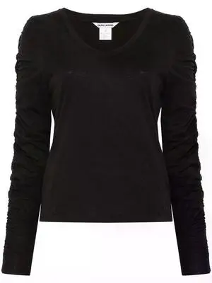 Dkny Ruched-detail T-shirt