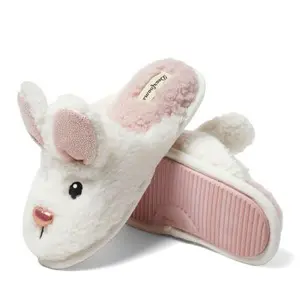 DEARFOAMS Shay Easter Bunny Scuff Slippers