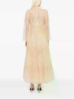 NEEDLE & THREAD Sequin Embellished Dress