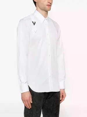 Alexander McQueen Buckle Poplin Shirt
