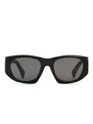 TOD'S Logo-plaque Sunglasses - Black