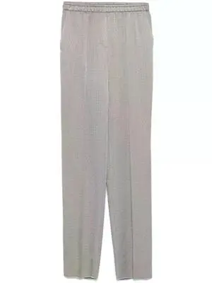 Giorgio Armani Pattern Jacquard Trousers