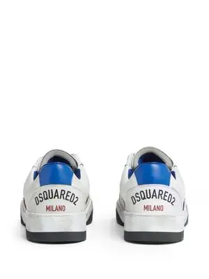 Dsquared2 Panelled Low-top Sneakers - White