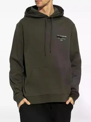 ALLSAINTS Logo Print Hoodie - Black