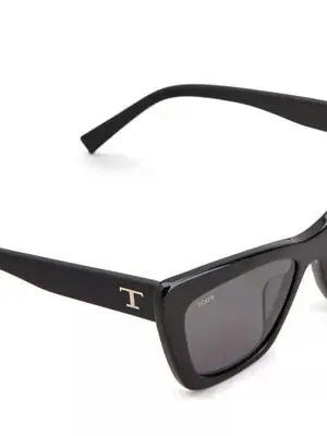 TOD'S Logo-plaque Cat Eye Sunglasses