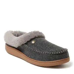 DEARFOAMS Baro Energy Return Clog Slipper - Dark Heather Grey