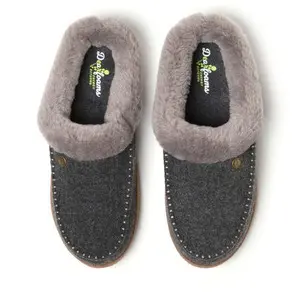 DEARFOAMS Baro Energy Return Clog Slipper - Dark Heather Grey