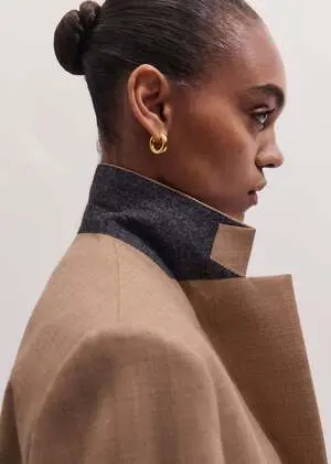 ME+EM Icon Oversized Blazer - Biscuit