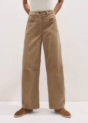 ME+EM Washed Cord Extreme Seam Pant