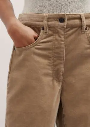 ME+EM Washed Cord Extreme Seam Pant