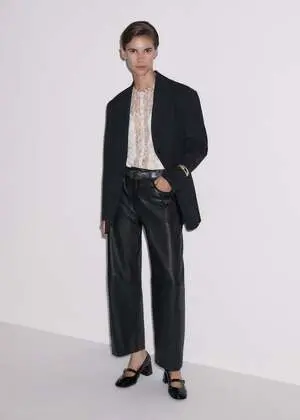 ME+EM Oversized Blazer - Black