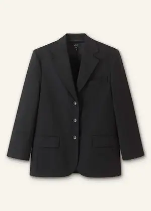 ME+EM Oversized Blazer - Black