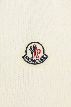 Moncler Crew Neck Sweater - Silk White
