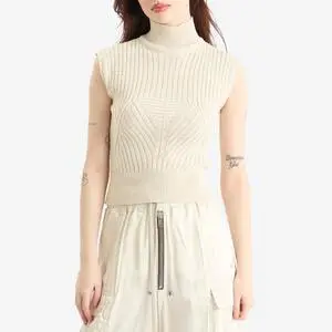 Rick Owens Knitted Turtleneck Top