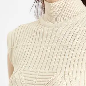Rick Owens Knitted Turtleneck Top