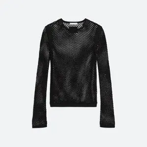 Helmut Lang Mesh Top With Seatbelt Detail
