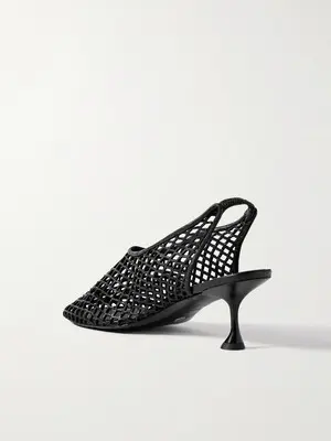 Proenza Schouler Tee" Slingback Pumps - Black