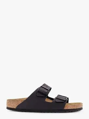 BIRKENSTOCK Arizona Bs Leather Sandals - Black