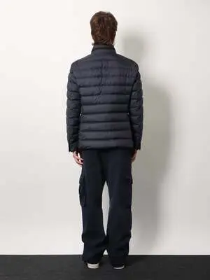 Moncler Carrelet Jacket With Zip And Buttons