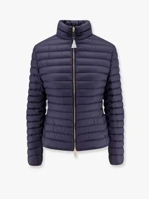 Moncler Padded And Quilted Jacket - Blue