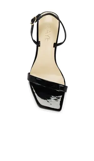 Raye Simone Patent Leather Stiletto Sandal
