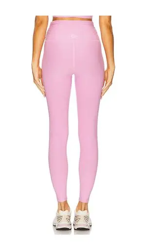 Beyond Yoga Spacedye Raise The Barre Shirred Legging In . Also