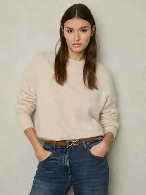 REISS Scarlett Leather Belt