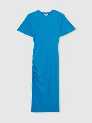REISS Tulia Modal-blend Midi Dress