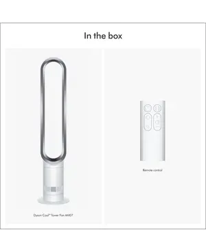 DYSON Cool Tower Fan Am07 New - White/silver