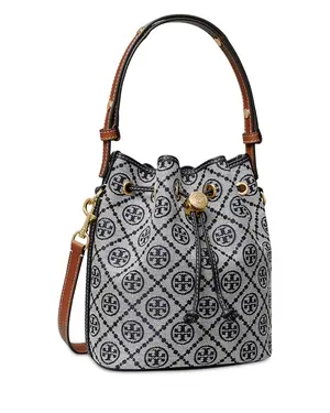 Tory Burch T Monogram Bucket Bag