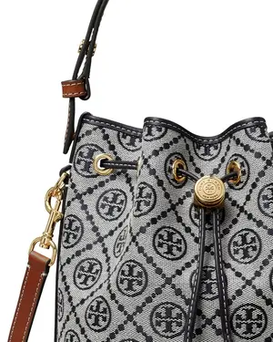 Tory Burch T Monogram Bucket Bag