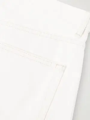 FRAME The Bubble Wide-leg Jeans - Neutrals