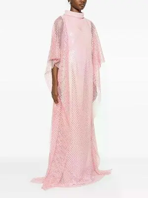 JEAN-LOUIS SABAJI Mesh Abaya