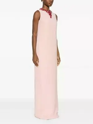 JEAN-LOUIS SABAJI Layered Embellished Abaya