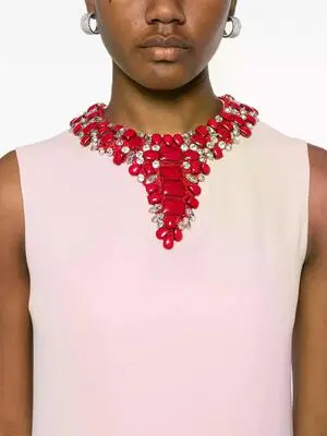 JEAN-LOUIS SABAJI Layered Embellished Abaya