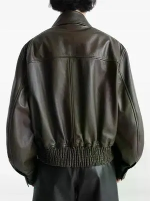LEMAIRE Leather Bomber Jacket