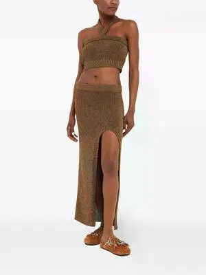 Alanui Shady Beach Top - Brown