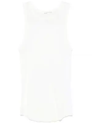 Isabel Benenato Ribbed Tank Top