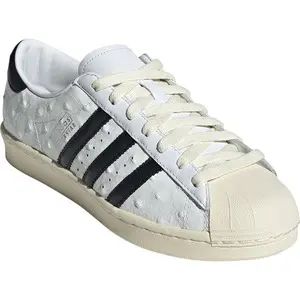 Adidas Superstar Embossed Sneakers - White/ Black/ Cream White