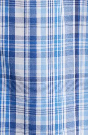 Johnnie-o Masson Plaid Performance Button-up Shirt - Maliblu