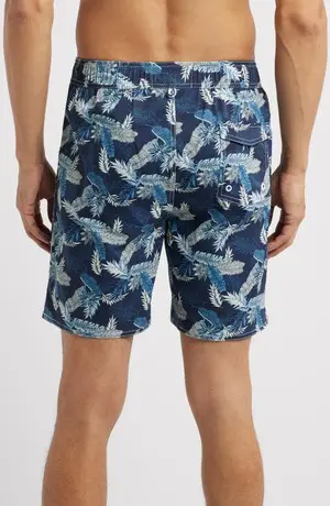Johnnie-o Shore Haven Swim Trunks - Navy
