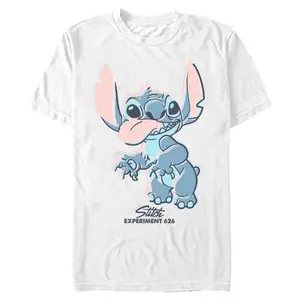 LILO & STITCH Dot Art Stitch Graphic T-shirt