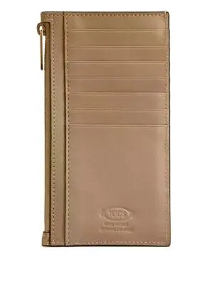 TOD'S Leather Wallet - Neutrals