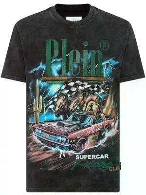 Philipp Plein Racing Club T-shirt - Black
