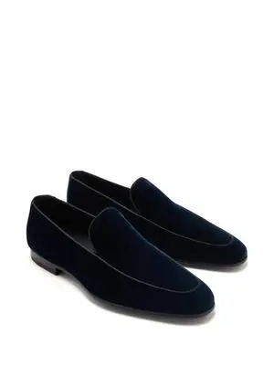 Magnanni Velvet Suede Loafers